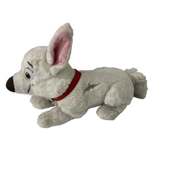 Disney | Toys | Disney Store Plush White Bolt Puppy Dog Stuffed Animal ...